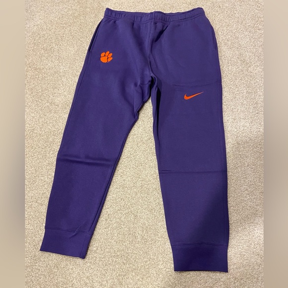 Nike | Pants | Clemson Purple Sweatpants | Poshmark